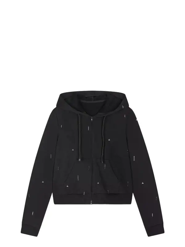 JNBY Pin-embroidered Hoodie - Black