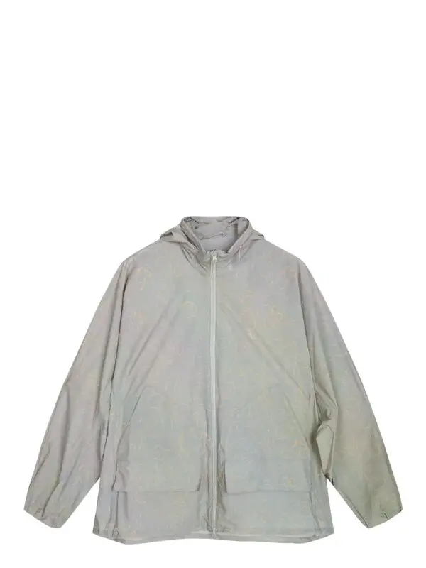 JNBY Floral-print Oversized Jacket - Grey