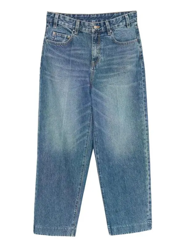 JNBY Whiskering-effect Jeans - Blue