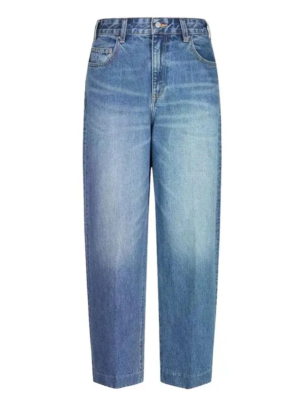 JNBY Whiskering-effect Jeans - Blue