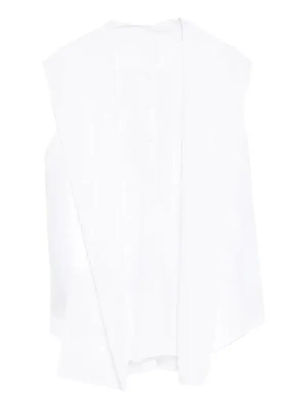 LESS Sleeveless Shirt - White