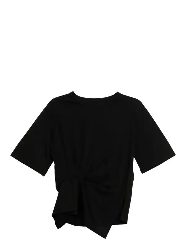 LESS Crinkled T-shirt - Black