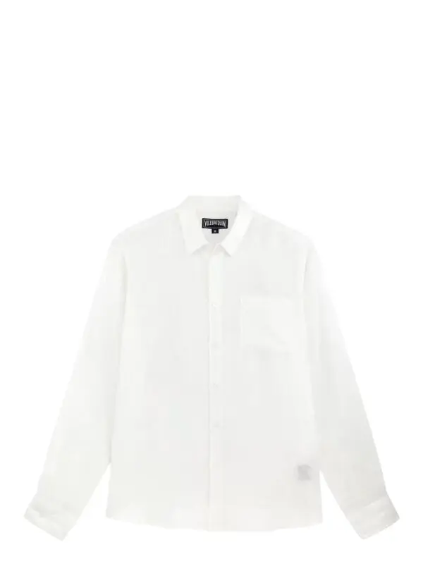 Vilebrequin Embroidered Button-up Shirt - White