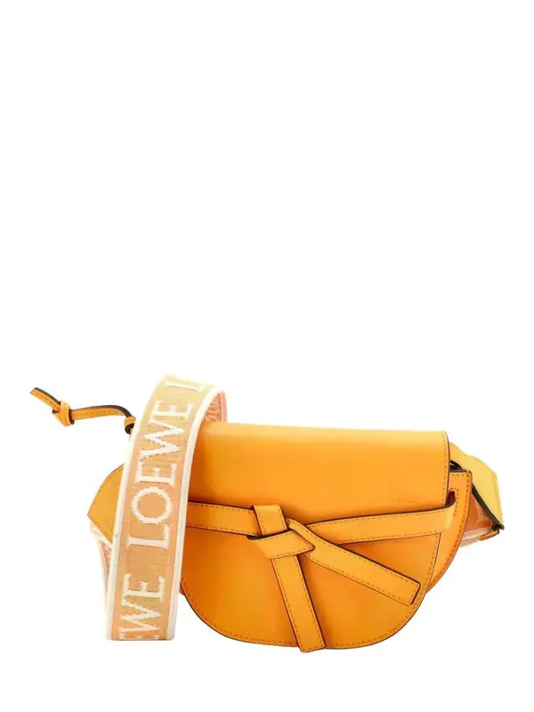 Loewe Gate Dual Mini Crossbody Bag - Orange
