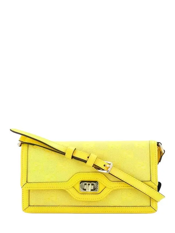 Gucci Luce Gg Canvas Mini Shoulder Bag - Yellow