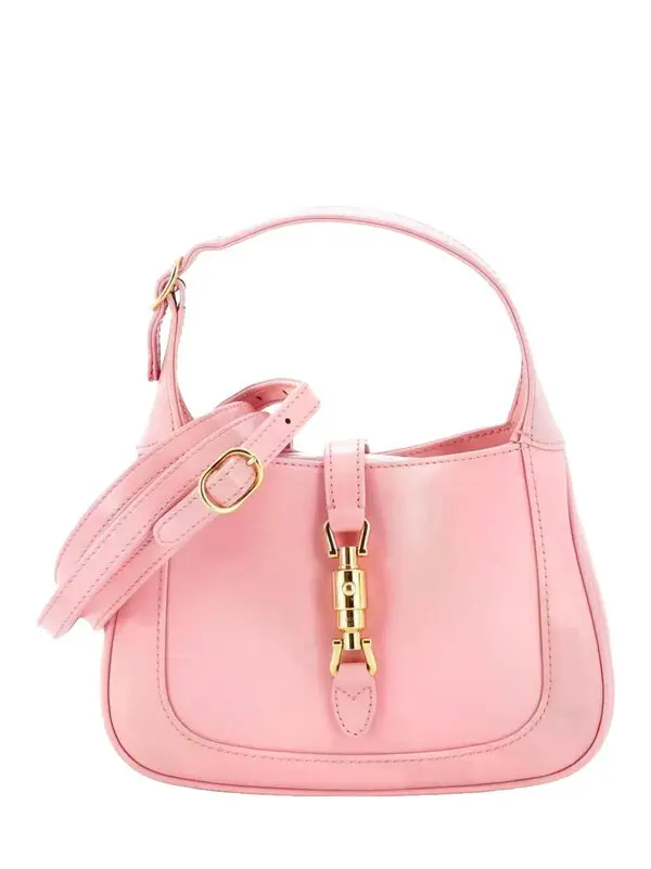 Gucci Jackie 1961 Leather Mini Hobo Bag - Pink