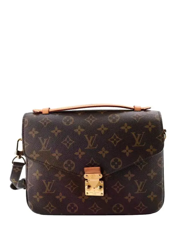 LOUIS VUITTON Pochette Metis Monogram Canvas - Brown