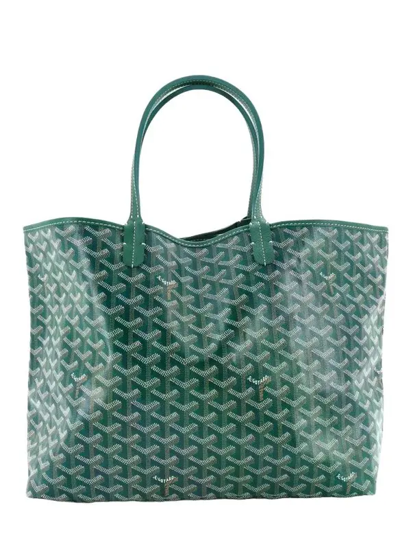 Goyard Saint Louis Coated Canvas Pm Tote Bag - Green