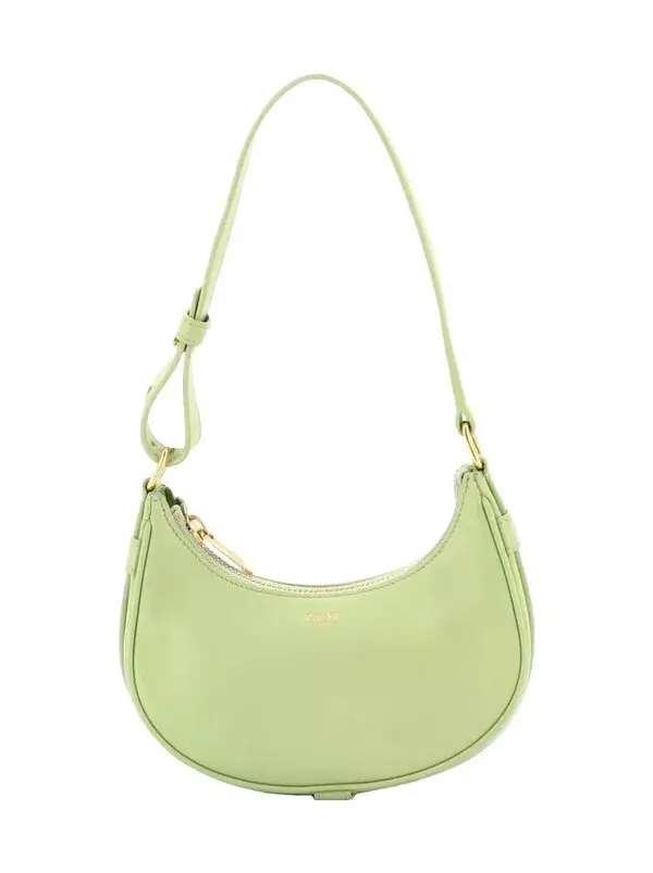 Celine Ava Leather Mini Hobo Bag - Green