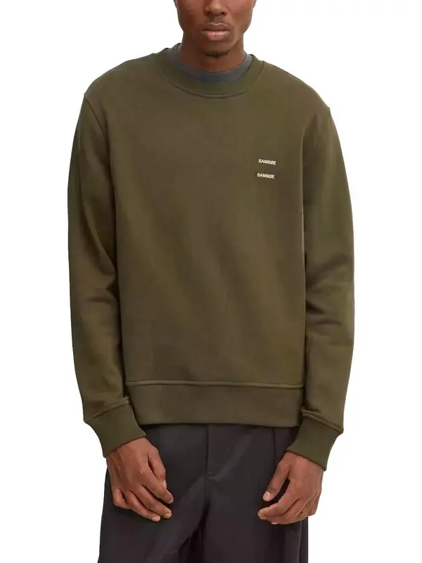 SAMSOE SAMSOE Crew-neck Sweatshirt - Green