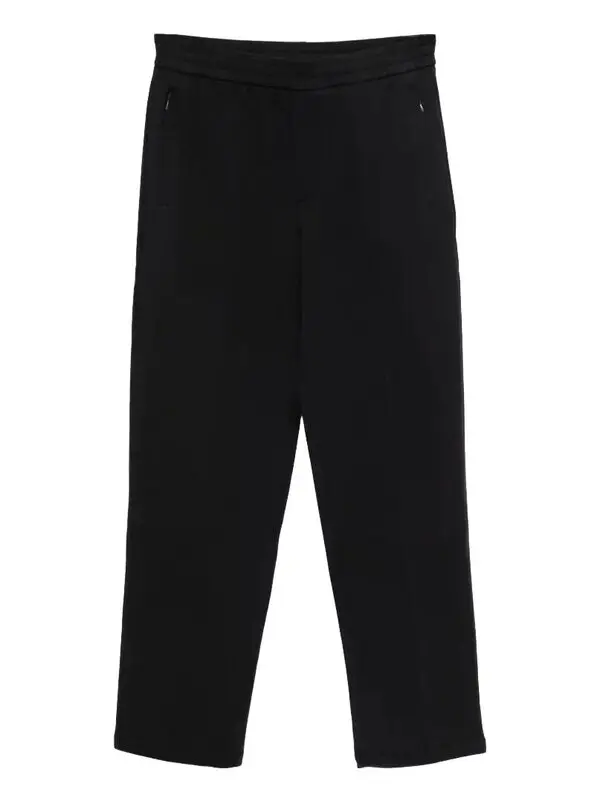 Emporio Armani Seam Detail Trousers - Black