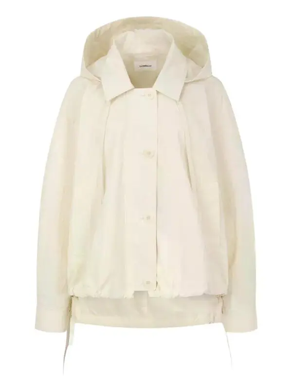 STUDIO TOMBOY Detachable Hood Jacket - Neutrals