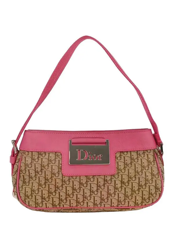Dior 2005 Trotter Tote Bag - Brown