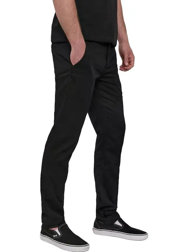 VANS Flat Front Trousers - Black