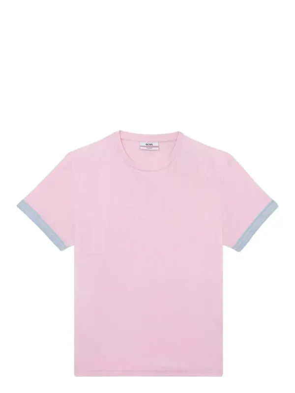 Gcds Logo-detail T-shirt - Pink