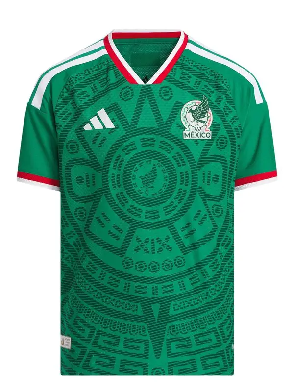 Adidas Mexico 26 Home Authentic Jersey - Green