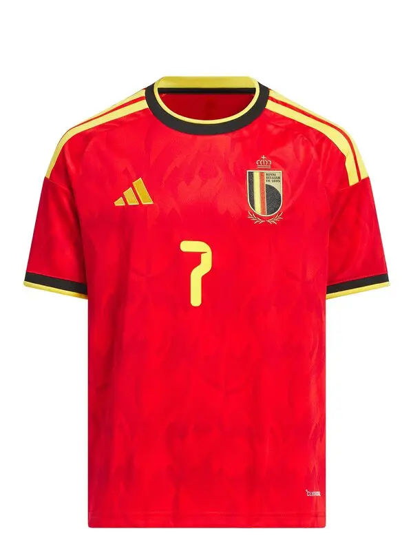 Adidas Belgium 26 Home De Bruyne Jersey - Red