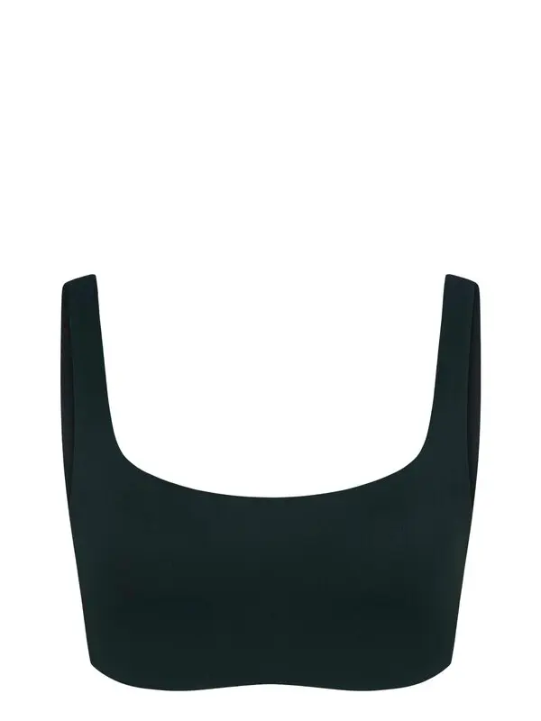 NIKESKIMS Matte Scoop-neck Bra 'dark Teal/dark Teal - Blue