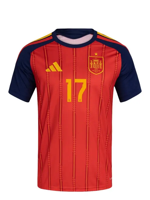 Adidas Spain 26 Home Williams Jr Jersey - Red
