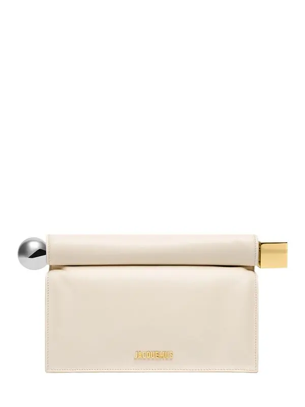 Jacquemus La Pochette Rond Carre - White