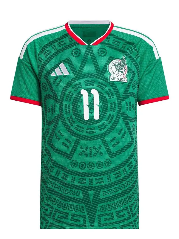 Adidas Mexico 26 Home Gimenez Jersey - Green