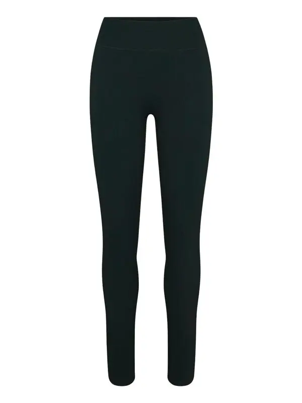 NIKESKIMS Matte High-waisted 26" Leggings 'dark Teal/dark Teal - Blue