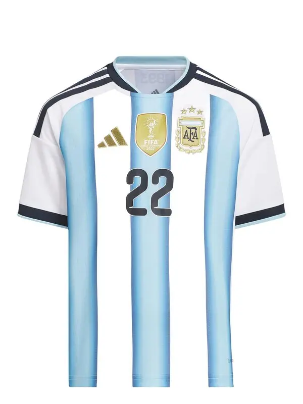 Adidas Argentina 26 Home Martinez Jersey - White