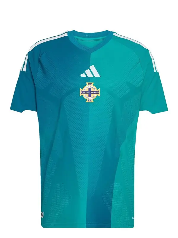 Adidas Northern Ireland 26 Home Authentic Jersey - Green