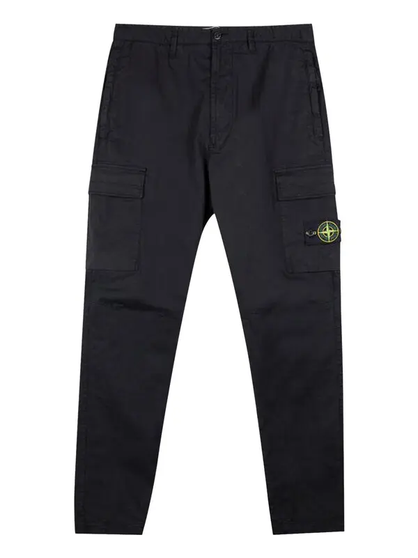 Stone Island Stretch Cargo Pant - Black