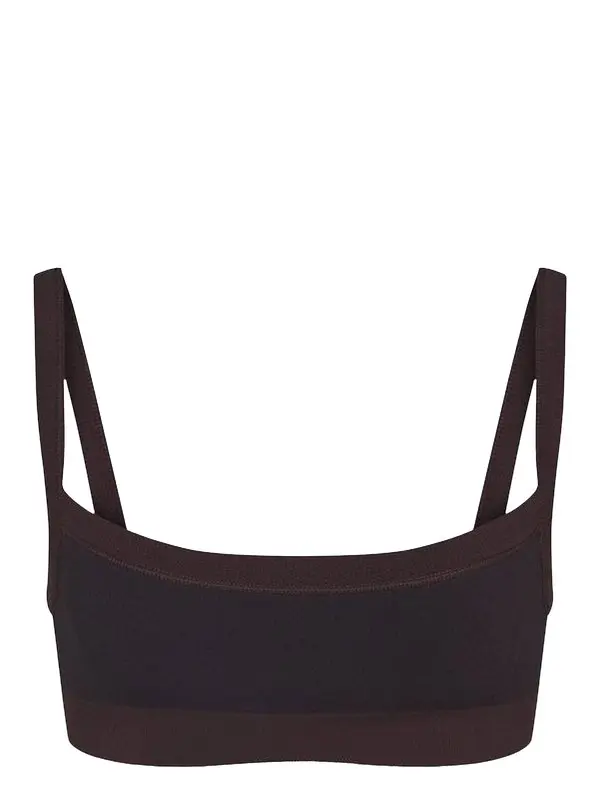 NIKESKIMS Vintage Seamless Cami Bra - Brown
