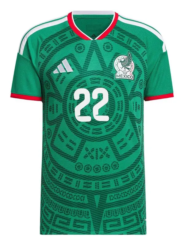 Adidas Mexico 26 Home Lozano Jersey - Green