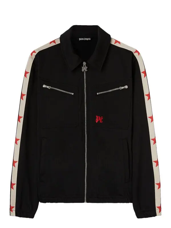 Palm Angels X Haas Moneygram Track Jacket - Black