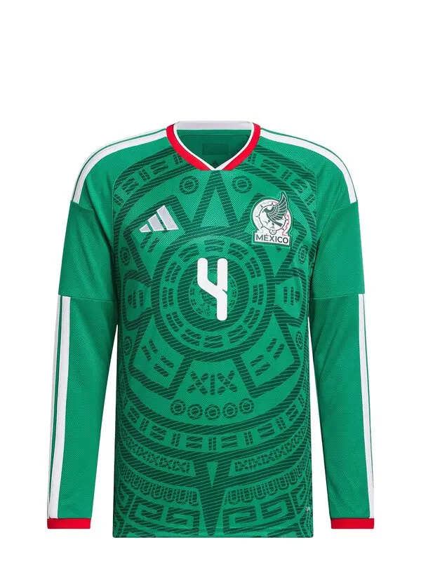 Adidas Mexico 26 Home Alvarez Long-sleeve Jersey - Green