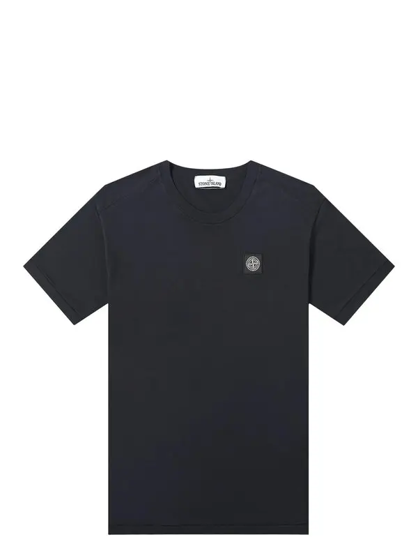 Stone Island Logo Patch T-shirt - Blue