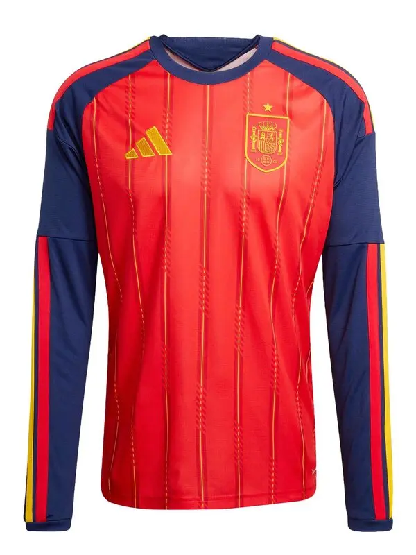 Adidas Spain 26 Home Long Sleeve Jersey - Red
