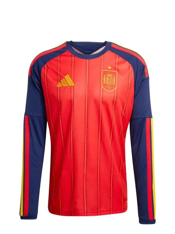 Adidas Spain 26 Home Long Sleeve Jersey - Red