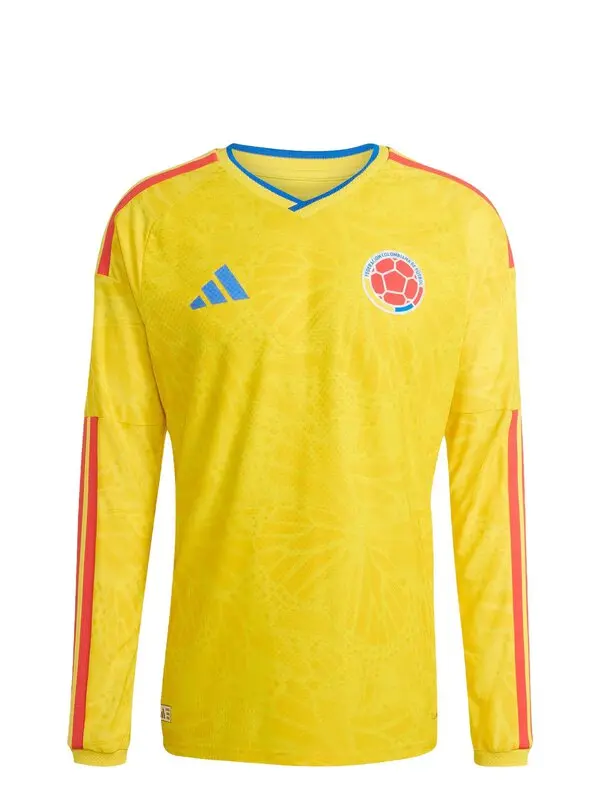 Adidas Colombia 26 Home Authentic Long-sleeve Jersey - Yellow
