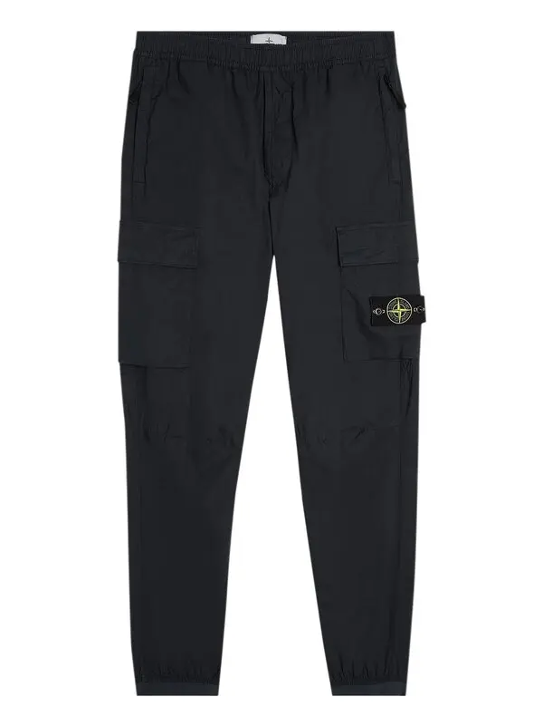 Stone Island Engineered Knees Cargo Pants - Blue