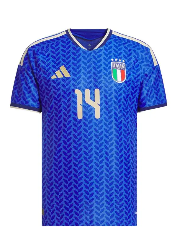 Adidas Italy 26 Home Authentic Jersey - Blue