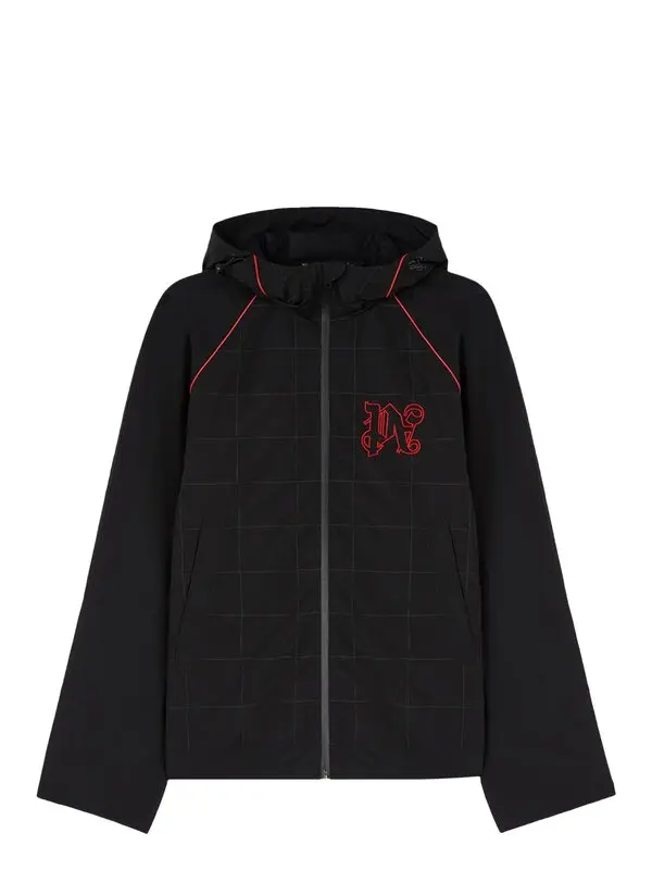 Palm Angels X Haas Moneygram F1 Team Shell Jacket - Black