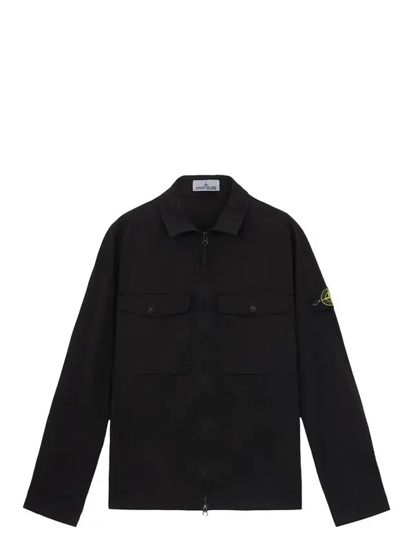 Stone Island Overshirts - Black