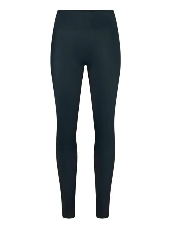 NIKESKIMS Shine High-waisted Bonded 26" Leggings 'dark Teal/dark Teal - Blue