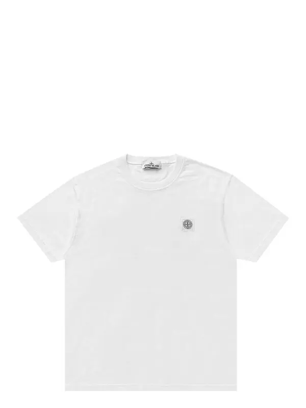Stone Island Logo Patch T-shirt - White