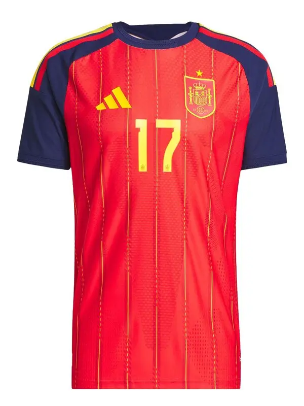 Adidas Spain 26 Home Williams Jr Authentic Jersey - Red
