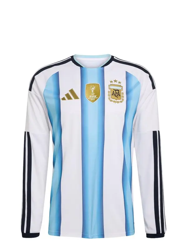 Adidas Argentina 26 Home Long Sleeve Jersey - White