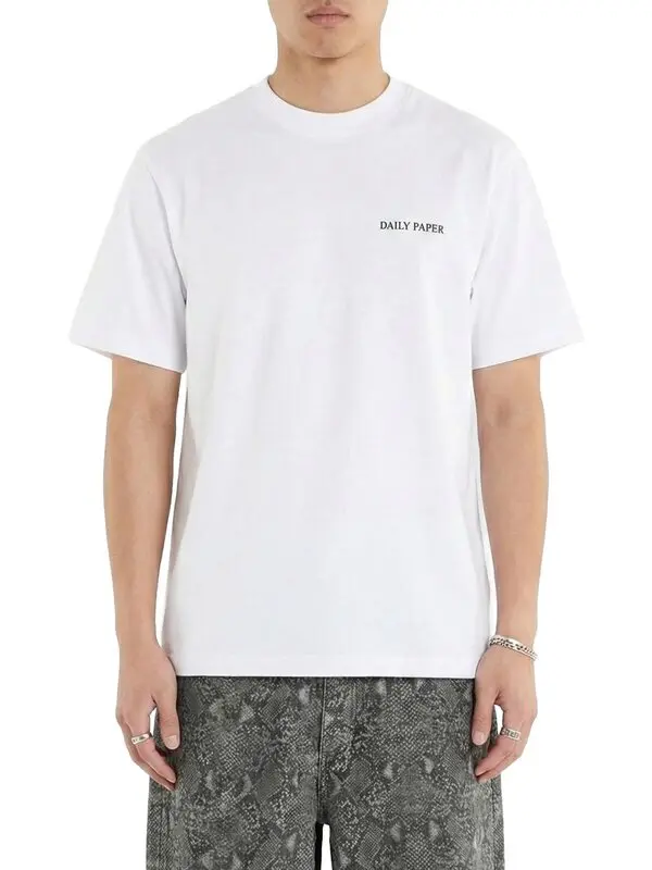 DAILY PAPER Printed Cotton T-shirt - White