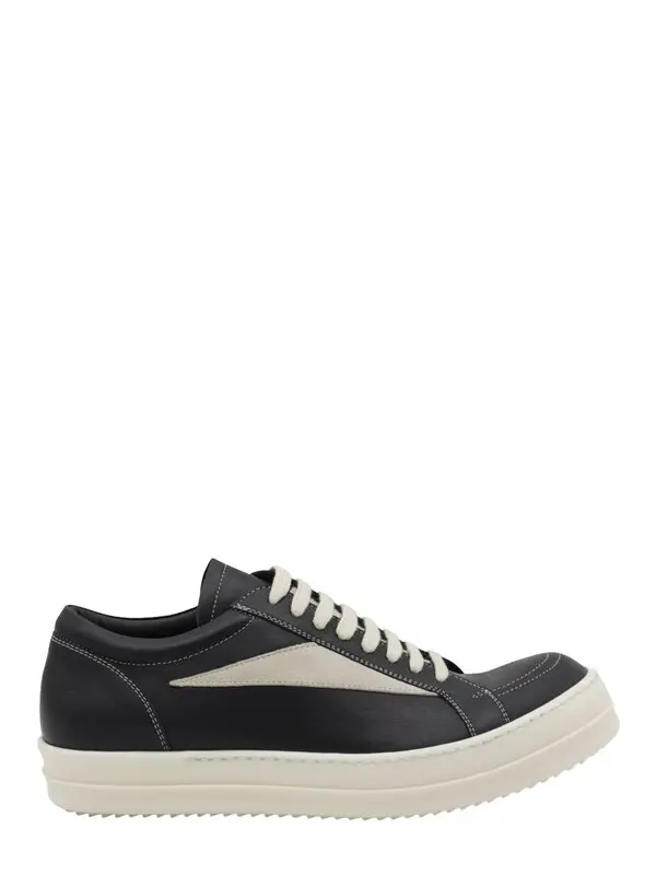 Rick Owens Low Top Sneakers - Black