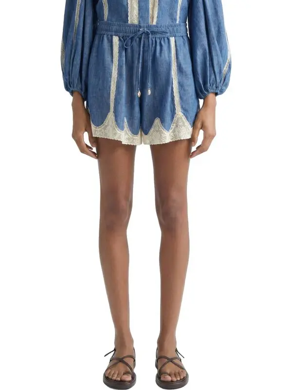 Zimmermann Shorts - Blue