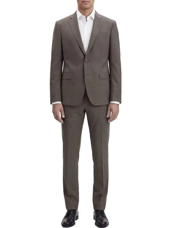 Dsquared2 Single-breasted Dress In Stretch Wool Blend - Grey