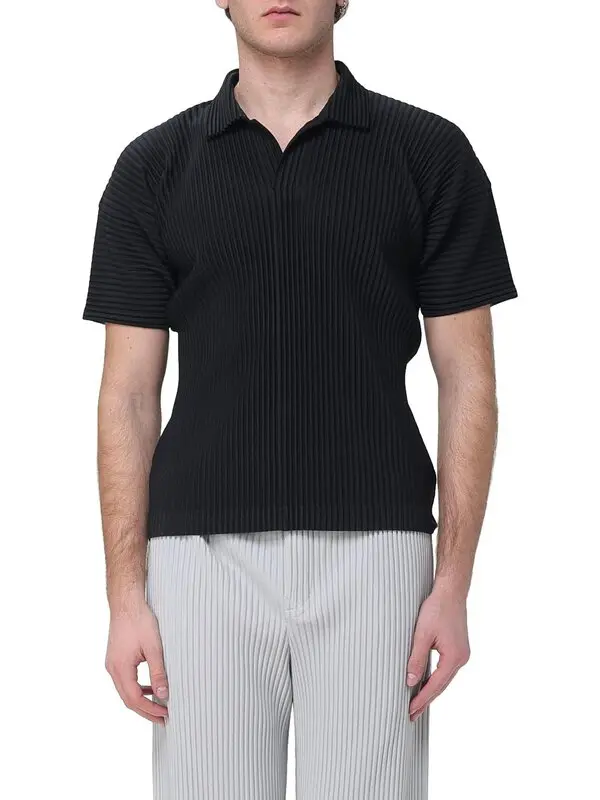 Issey Miyake Polo Shirt - Black